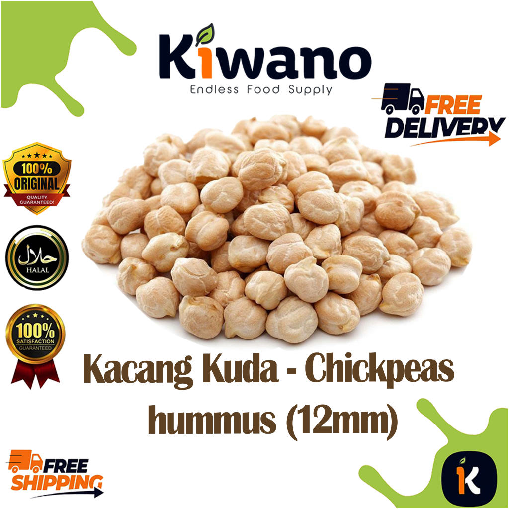Kacang Kuda - Chickpeas - hummus (12mm) 📢📢 (100g _250g_500g) | Shopee ...