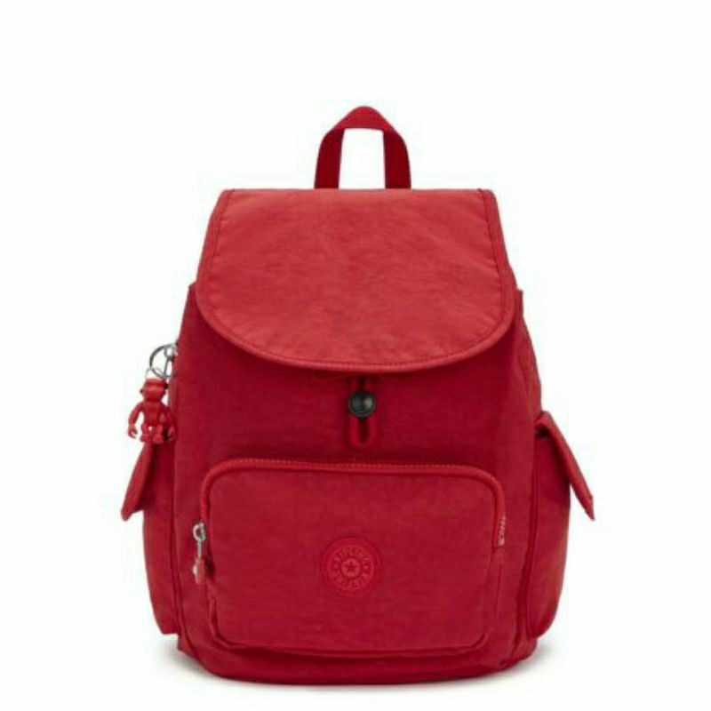 [AUTHENTIC] Kipling City Pack Small Backpack - Red Rouge | Shopee Malaysia