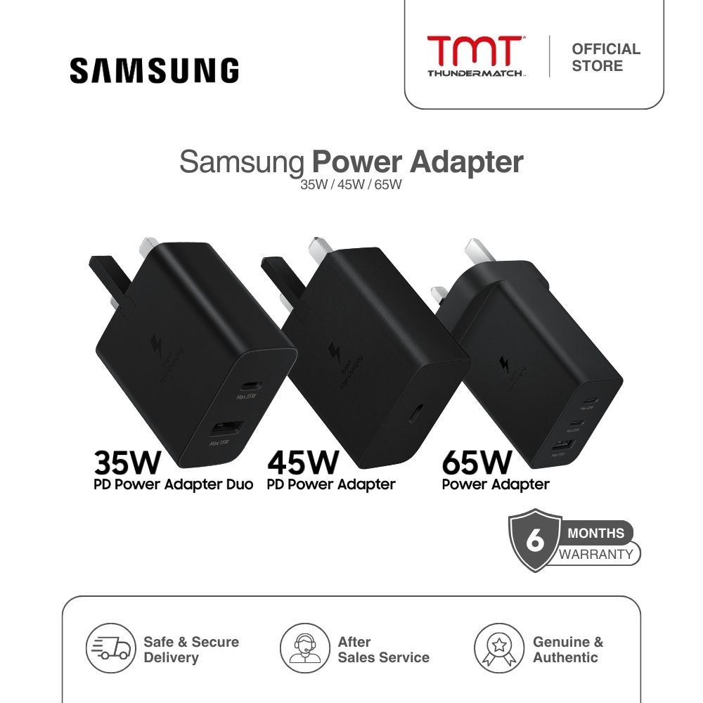 Samsung 65W Power Adapter | Samsung 45W Power Adapter with Cable ...