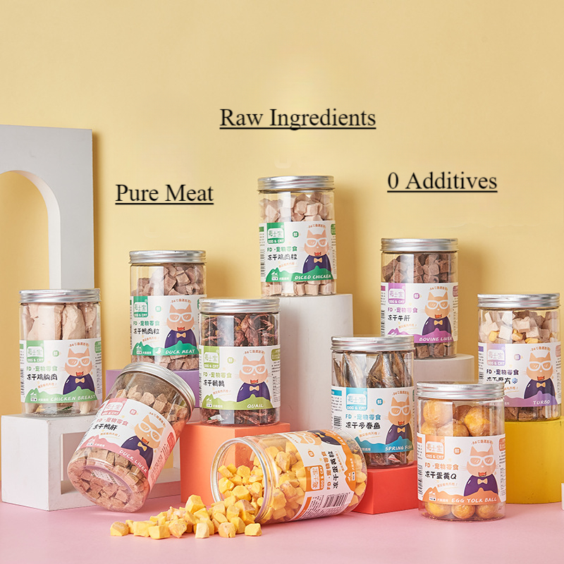 Pet Snacks Cat & Dog Treat Freeze-Dried | Makanan Ringan Kucing | 宠物零食猫 ...