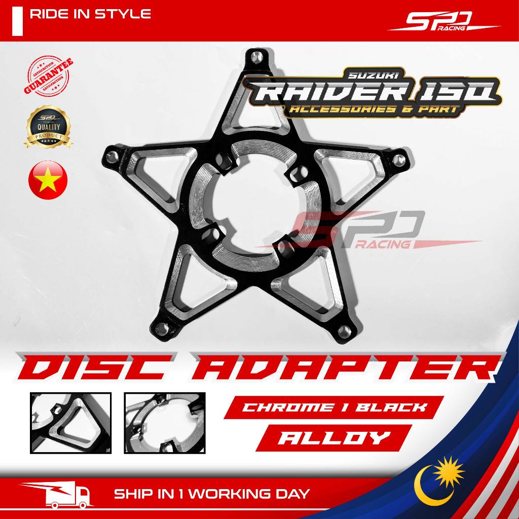 Front Disc Plate Adapter Disc Adapter CNC PNP RAIDER150 Fi 4 Hole 4 ...
