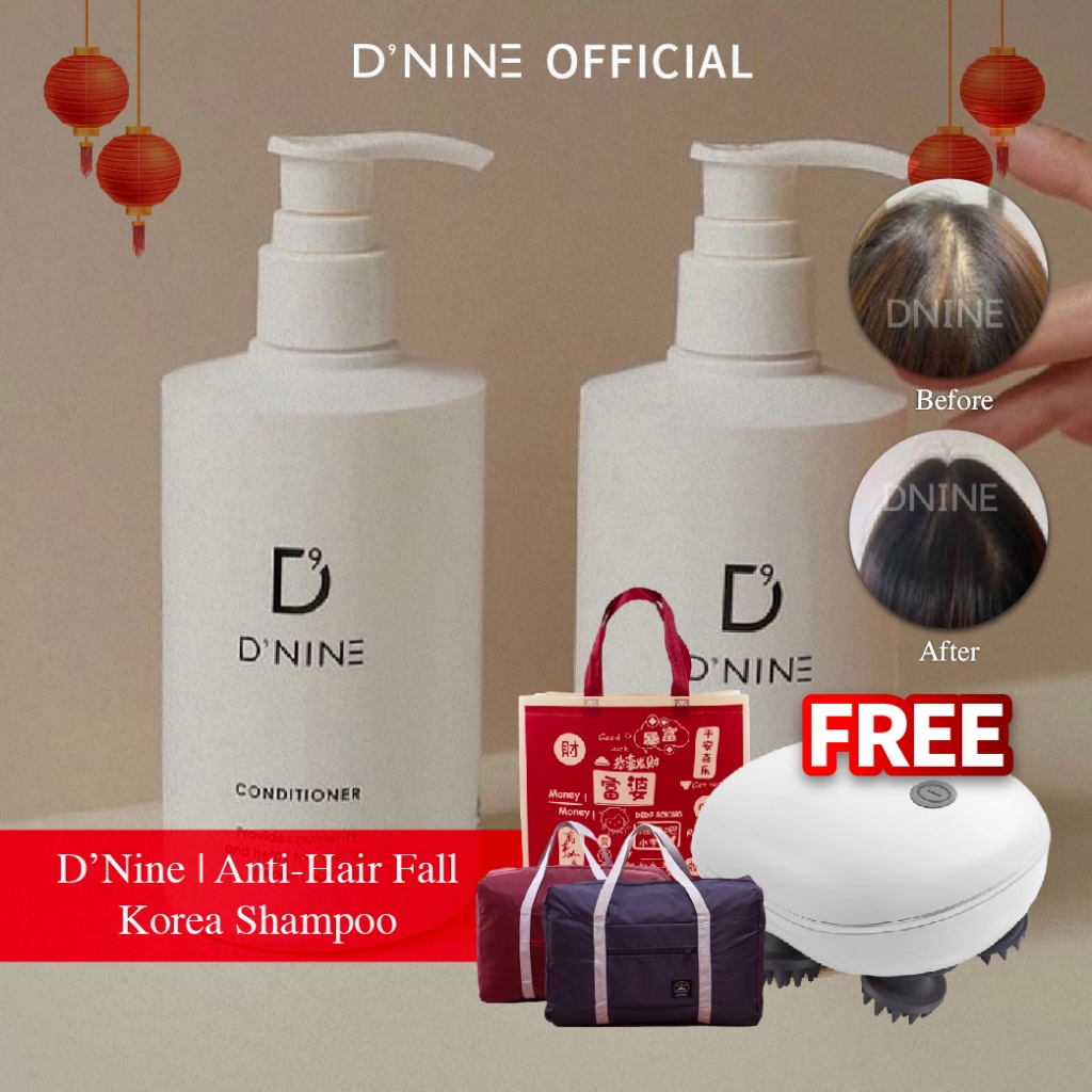 D'NINE™ Shampoo made in Korea effective for Anti Hair Loss Shampoo ...