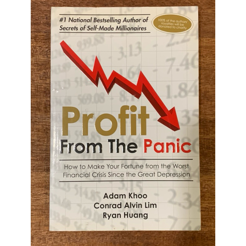 Profit From The Panic book by Adam Khoo Conrad Alvin Lim Ryan Huang ...