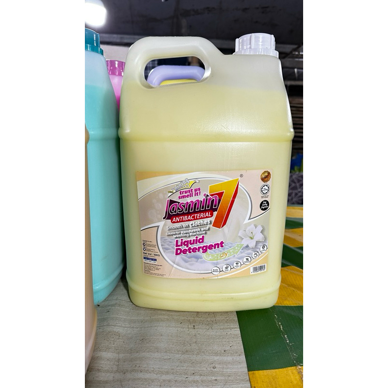 LIQUID DETERGENT JASMIN7 (10KG) | Shopee Malaysia