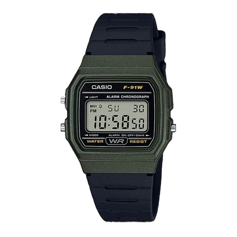 100% ORI Casio • F-91W-1D / F-91W-3D / F-91WG-9Q / F-91WM-1B / F-91WM-2A / F-91WM-3A / F-91WM-7A ...