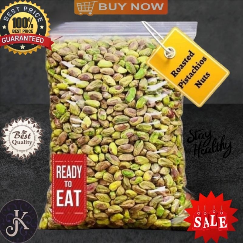 Roasted Pistachio Kernels - 500gm.(Big - L Size) - Premium Good Quality | Shopee Malaysia