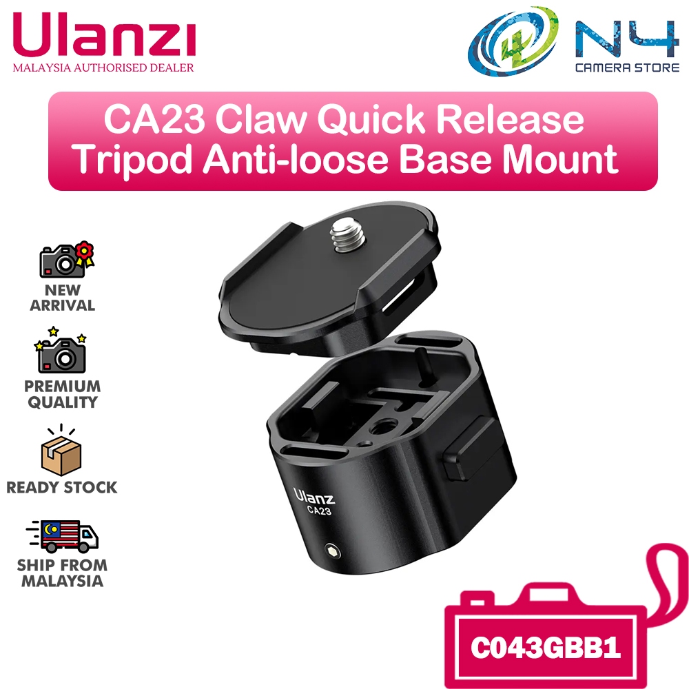 Ulanzi CA23 Claw Quick Release Tripod Anti-loose Base Mount for DJI RS ...