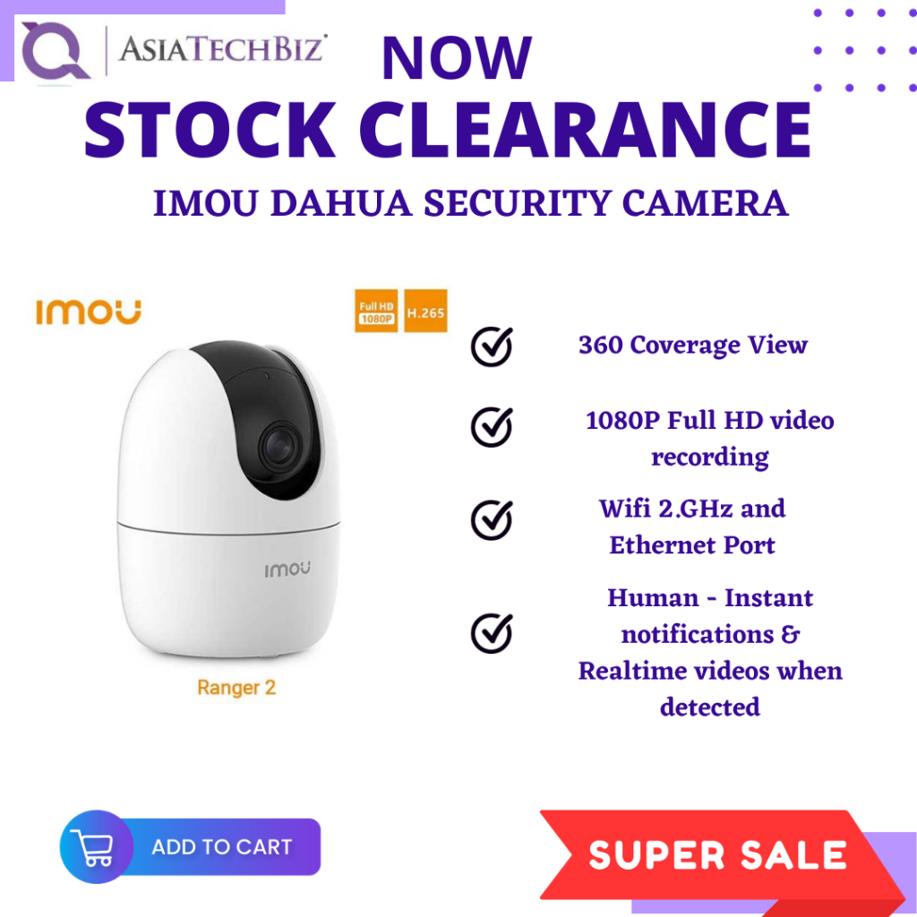 (READY STOCK) DAHUA IMOU SECURITY CAMERA | Shopee Malaysia