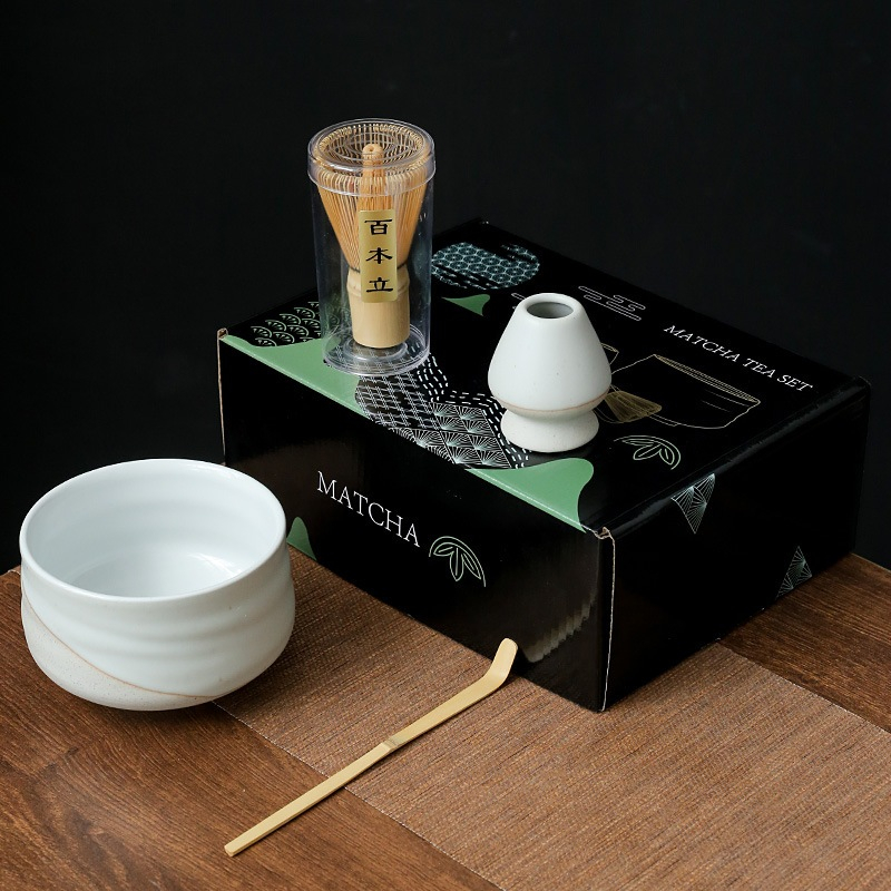 4 in 1 Traditional Tea Ceremony Starter Set Matcha Preparation Kit ...