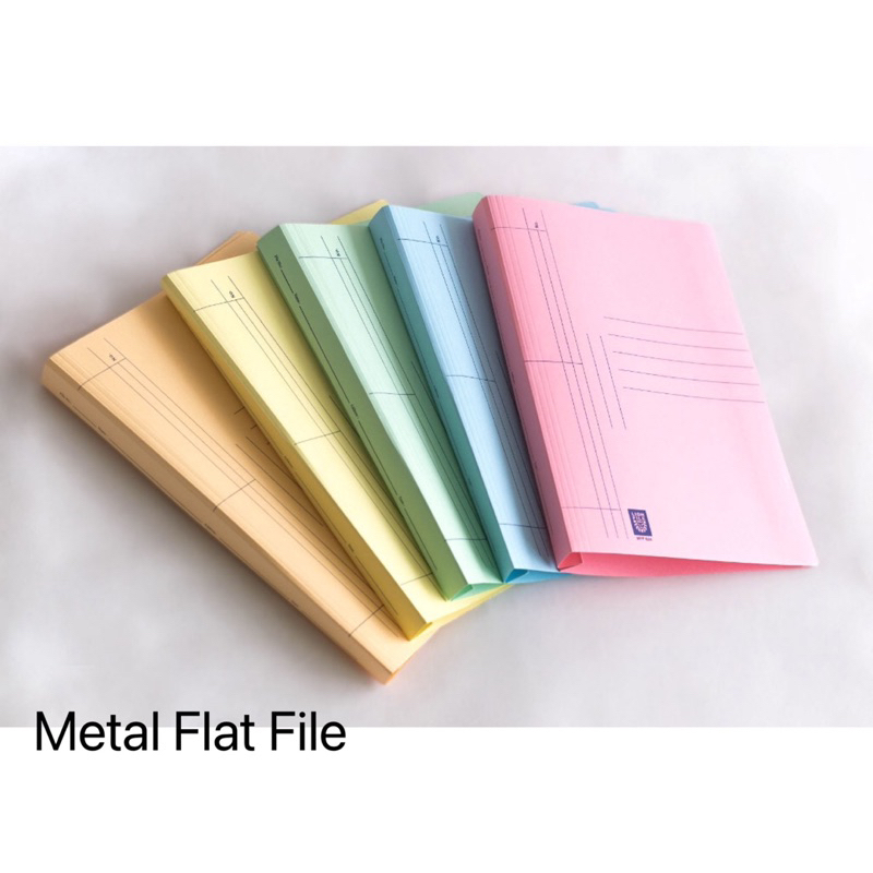 MANILA CARD METAL FLAT FILE / SPRING FILE | Shopee Malaysia