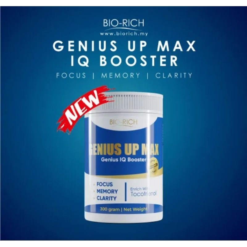 Genius UP Max IQ Booster(Tablet & Powder) | Shopee Malaysia