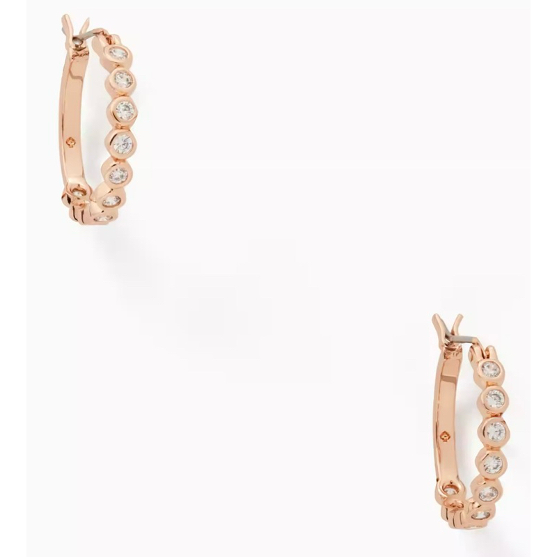 (RM89 after voucher) 100% Authentic Kate Spade Hoop Earring | Shopee ...
