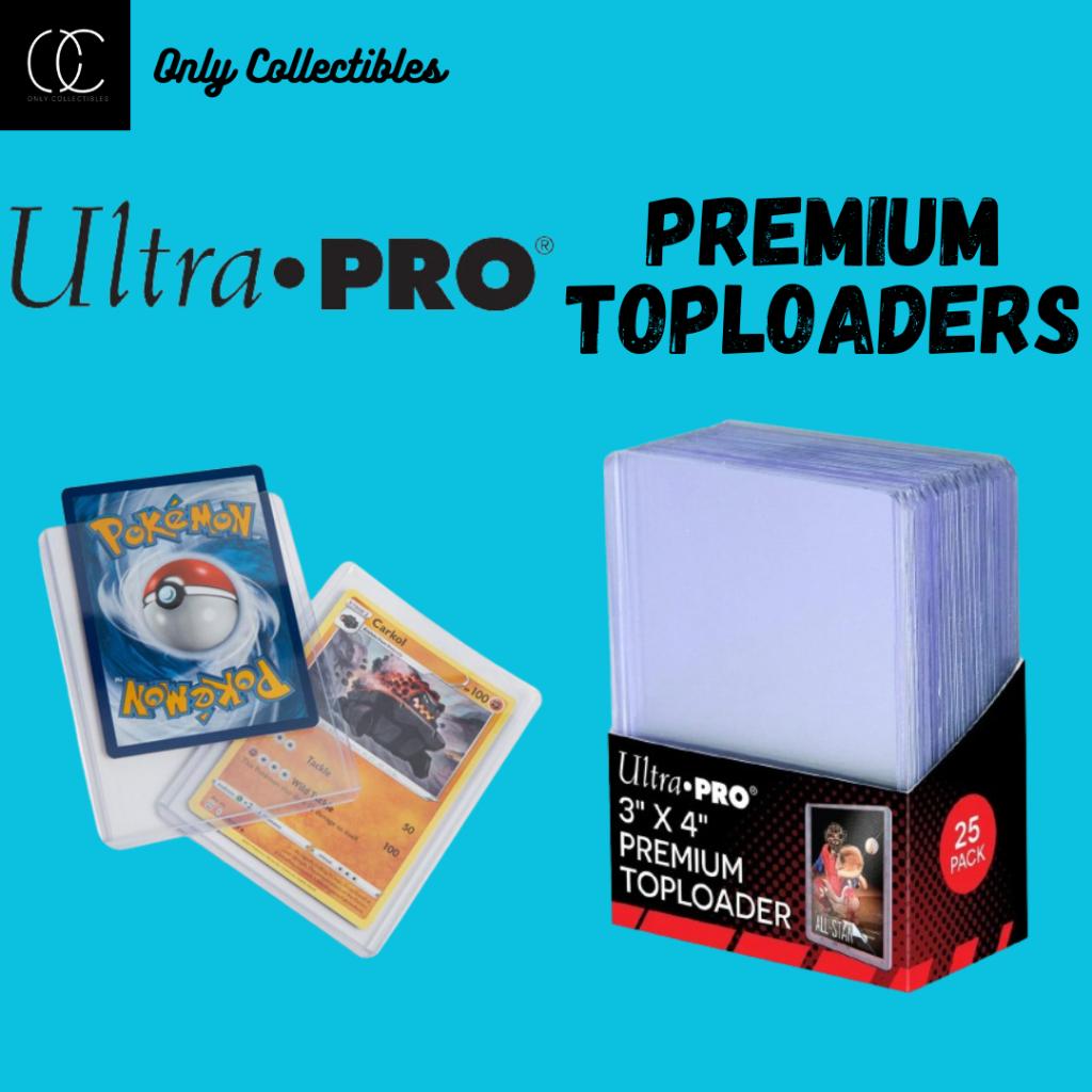[Buy 10 Free 1] Ultra Pro & BCW Standard Toploader 3" x 4" 35PT Card Holder Pokemon Yugioh ...