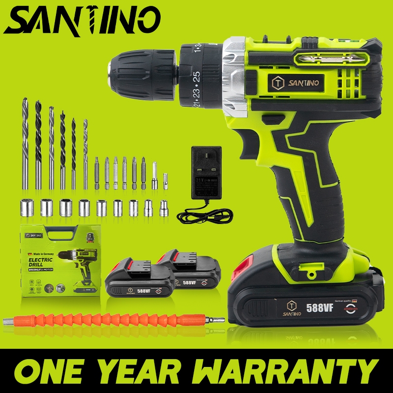 Cordless Electric Drill Electric Screwdriver Set Impact Electric Drill