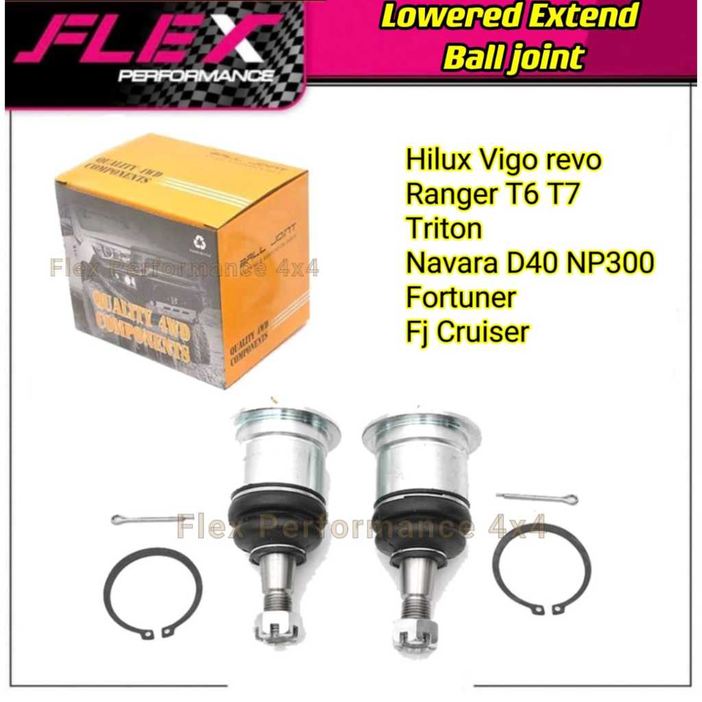 LIFT UP LOWERED EXTEND UPPER ARM BALL JOINT HILUX VIGO REVO RANGER T6 ...