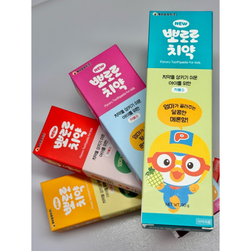 Pororo Low Fluoride Toothpaste for kids 90g | Shopee Malaysia