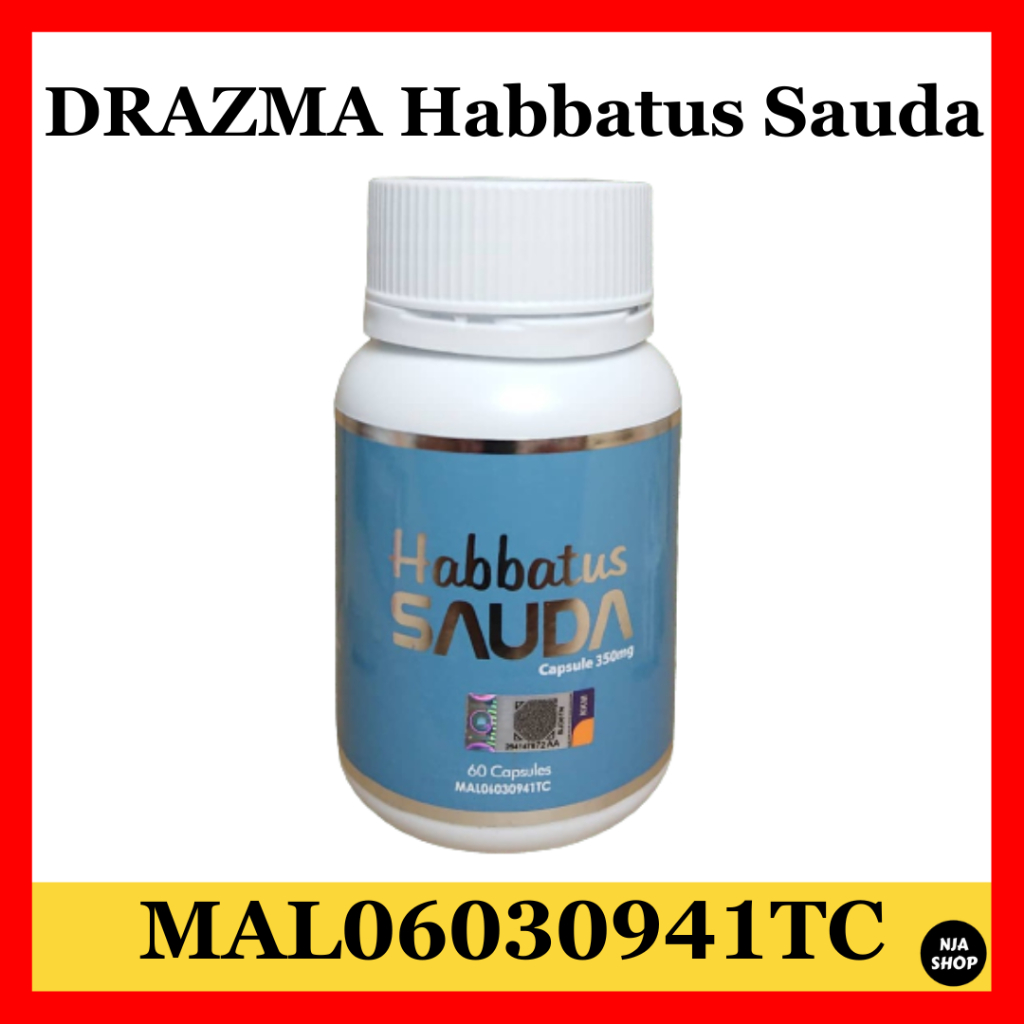 Habbatus Sauda DrAzma 60 Capsules Habatussauda Kapsul Habatusauda ...