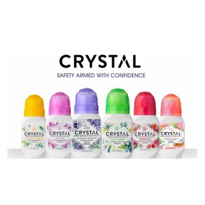 Crystal Body Deodorant Natural Deodorant Roll On (66 ml) | Shopee Malaysia