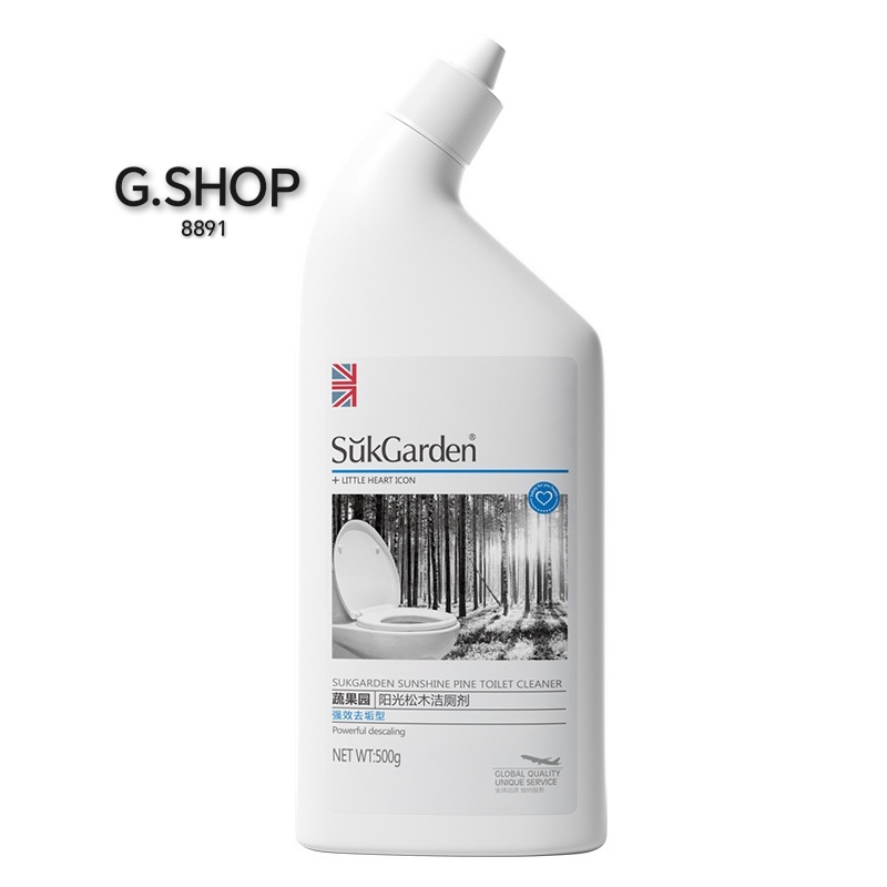 Suk Garden Sunshine Pine Toilet Cleaner Toilet Bowl Cleaner 500ml 蔬果园阳光 ...