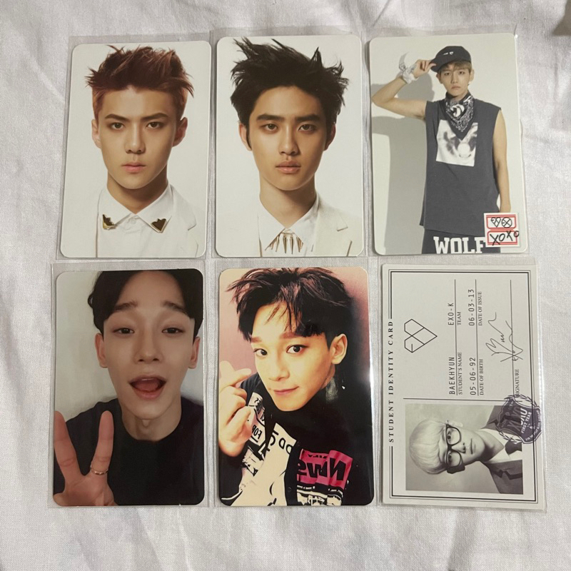 [Ready stock] Exo photocard (official) | Shopee Malaysia