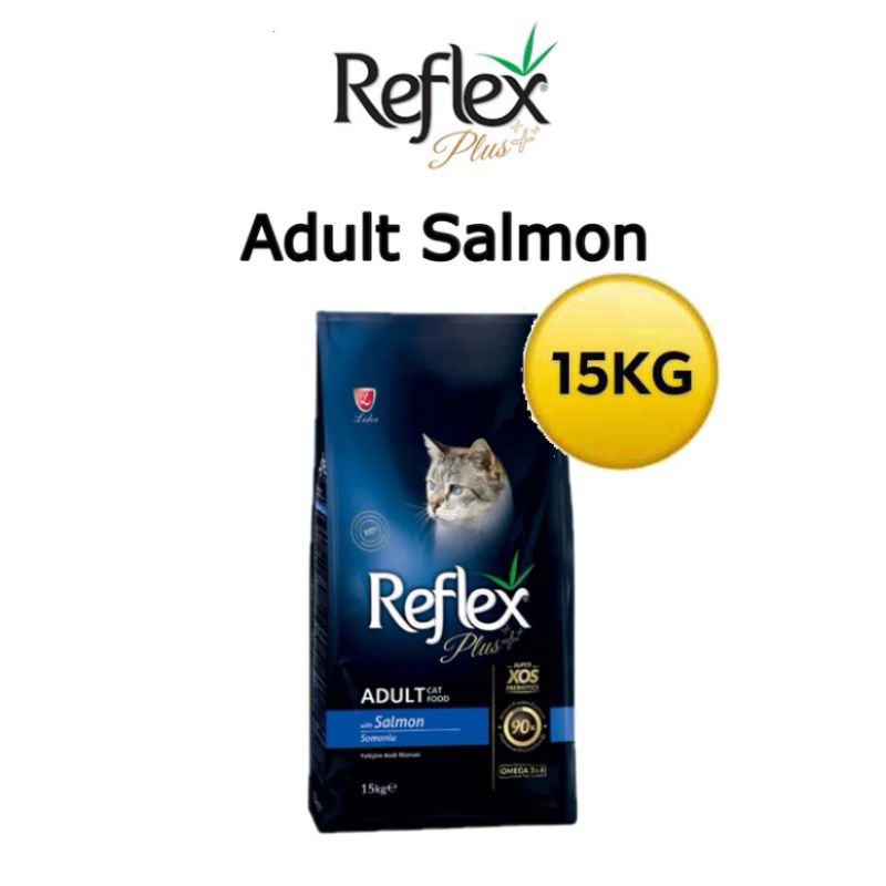 Reflex Plus 15KG Original Pack(Lamb/Salmon/Urinary/Chicken Adult/ Chicken Kitten/Hairball/Mother ...