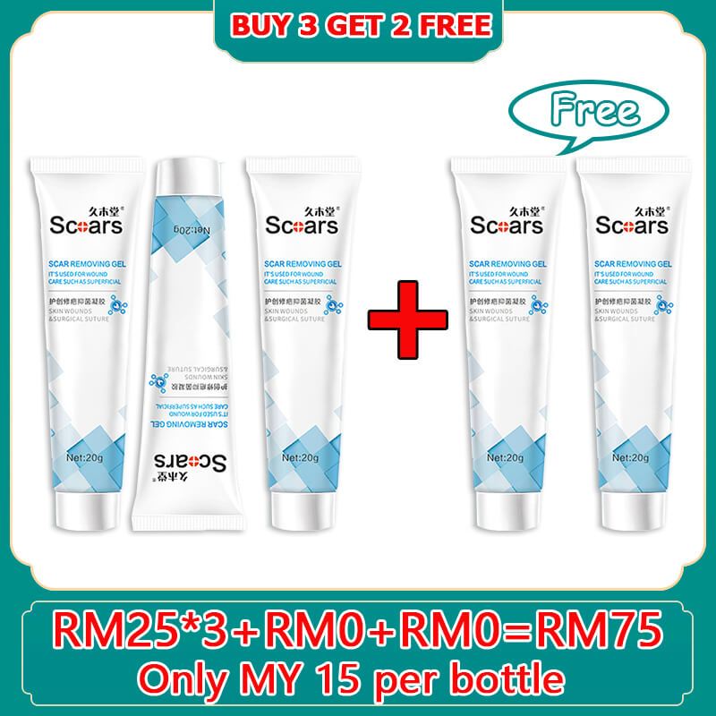 ubat hilang parut kudis krim hilangkan parut hitam Scar Removal Cream ...