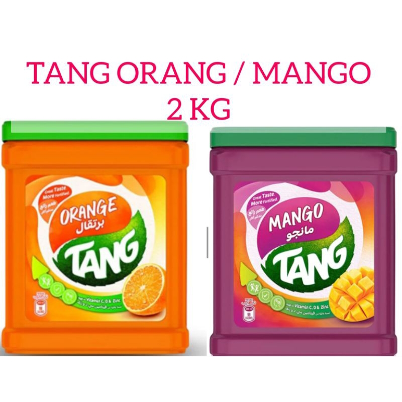 Tang Orange Powdered Drink 2 kg 😋😋😋 | Shopee Malaysia