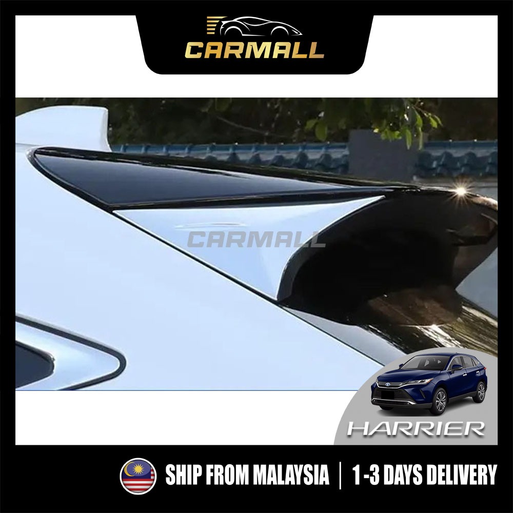 Toyota Harrier XU80 4th Gen (2020-2024) Rear Spoiler Triangle Chrome ...