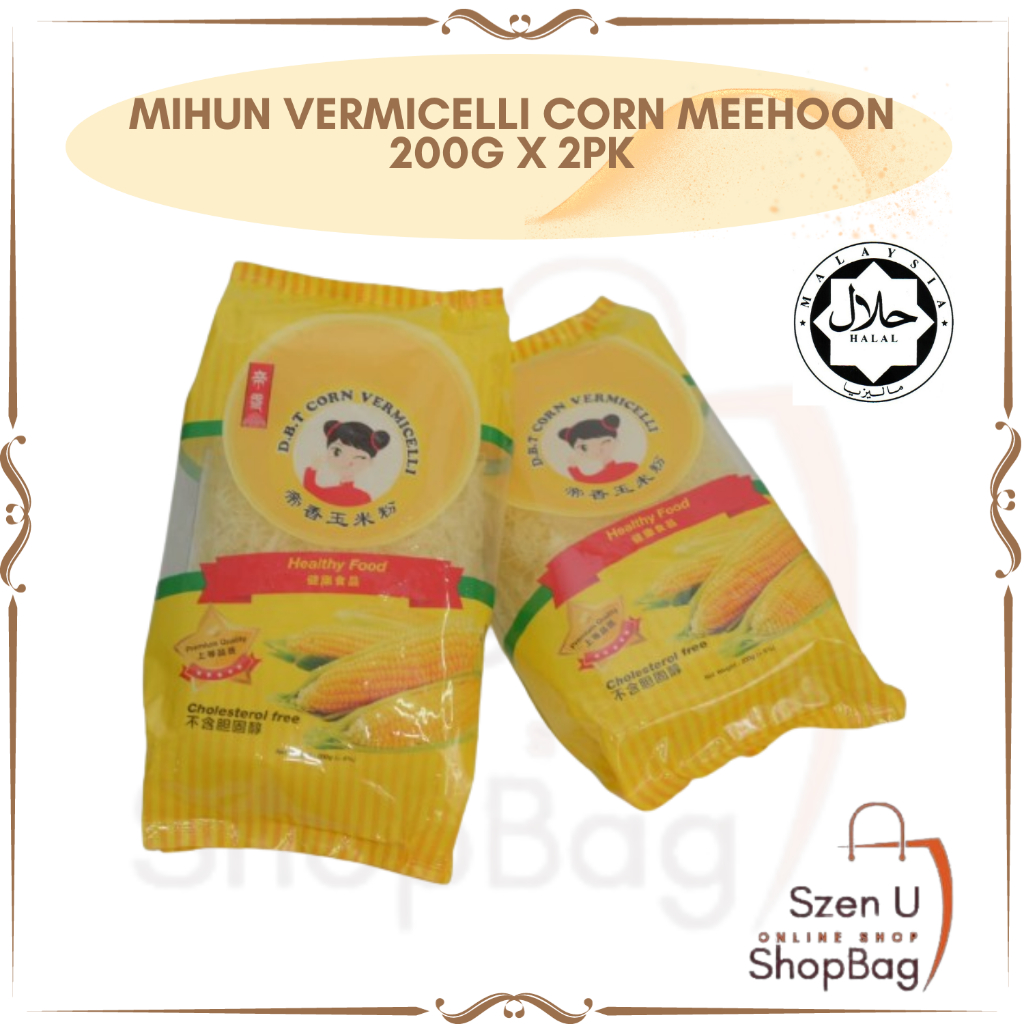 Bihun Jagung D.B.T. Corn Vermicelli Meehoon Mihun Beehoon Bihun 帝香玉米粉 ...