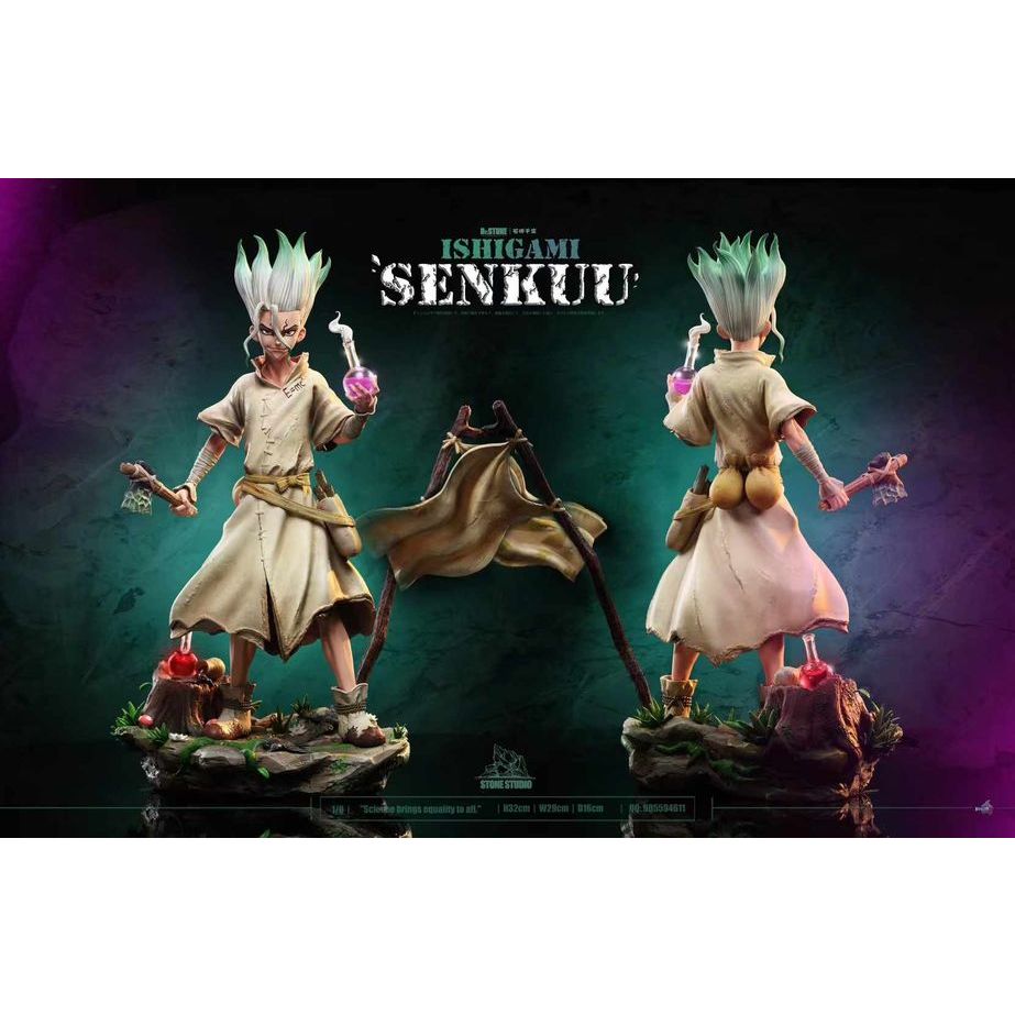 Stone Studio - Senku Ishigami Dr. Stone Series 001 Resin Statue GK ...