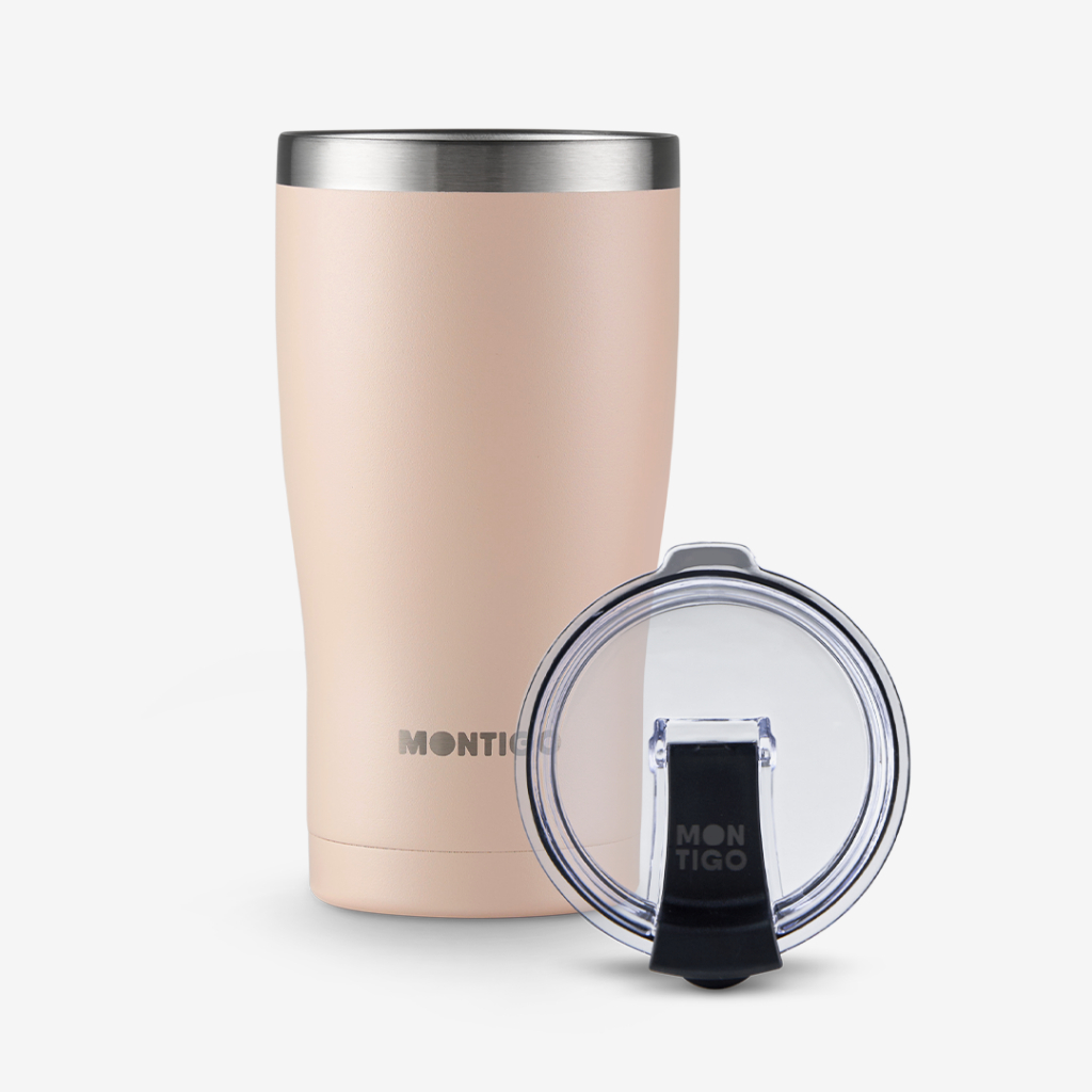 Montigo Pastel Knight's Tumbler (590ml/20oz) - Durable Stainless Steel Temperature Retention ...