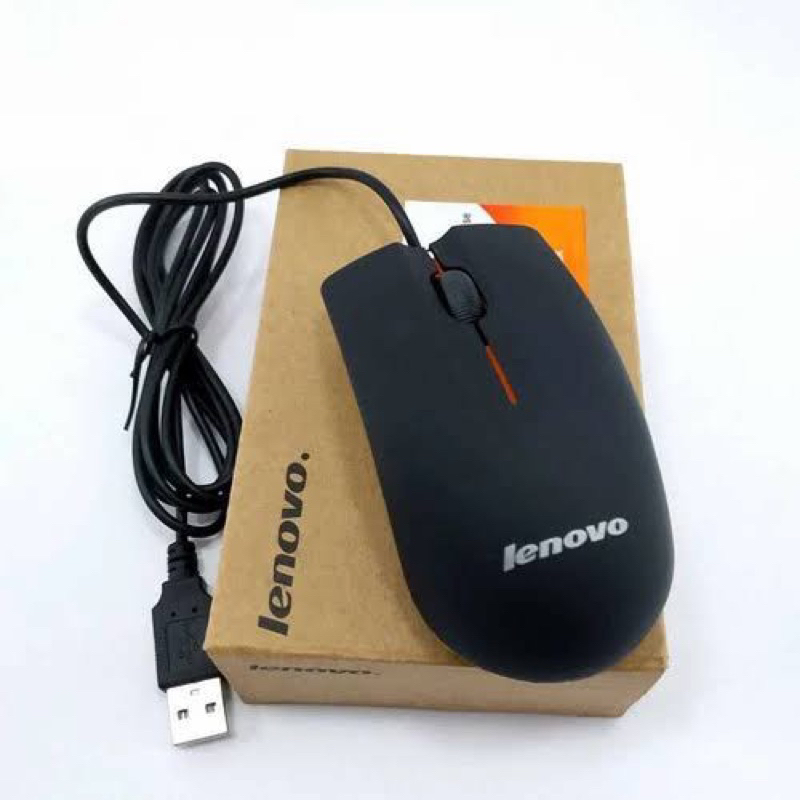 LENOVO M20 USB 3 BUTTON 1000 DPI WIRED MINI OPTICAL MOUSE | Shopee Malaysia