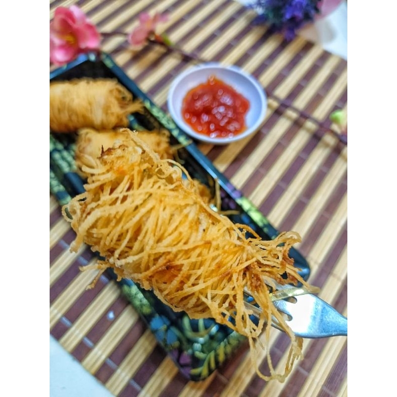 [Frozen] Crispy Bihun Prawn Roll (龙须虾卷) 1x10pcs | Shopee Malaysia