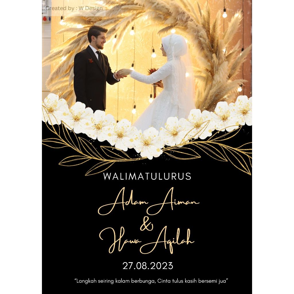 Kad Kahwin Digital | Wedding Digital E-Card | Kad Jemputan Kahwin | W ...