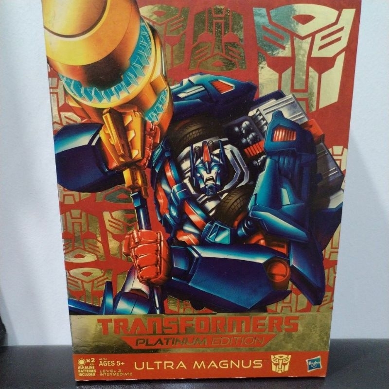 Hasbro Year Of Snake Transformers Platinum Edition 12" Ultra Magnus ...