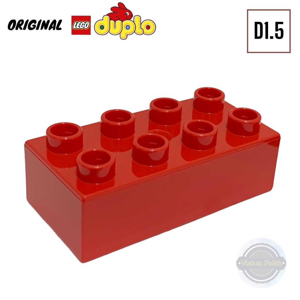 D1.5. LEGO DUPLO BRICK PARTS #3011 - PLAIN BRICK 2 x 4 | Shopee Malaysia