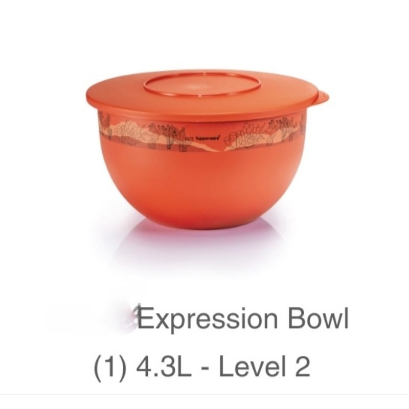 TUPPERWARE Expression Bowl Set(1 or 2 Pcs) | Shopee Malaysia