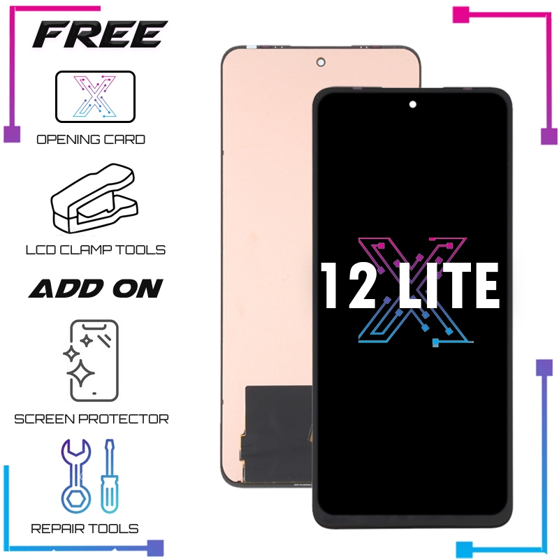 For LCD Display Touch Screen MI 12T / 12T PRO / 12 LITE / MI 12 / 12X ...