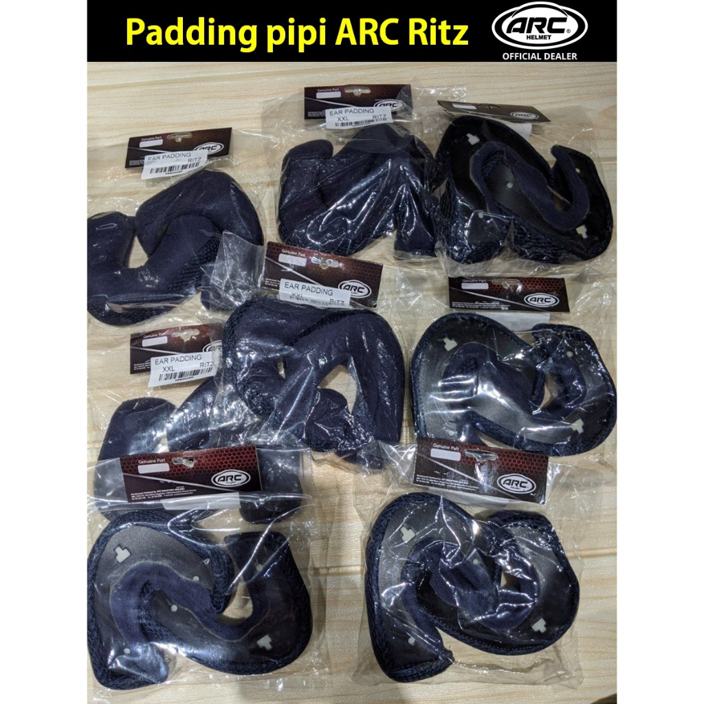 Original Padding span pipi Cheek Pad helmet ARC Ritz | Shopee Malaysia