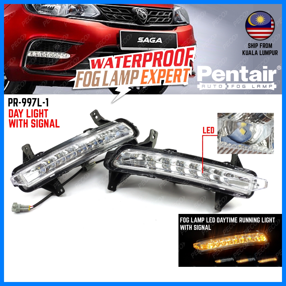 PR-997L (LED) Car Fog Lamp for Proton Saga 2019-2023 / Persona 2022-2023 / Iriz 2022 Fog Lamp ...