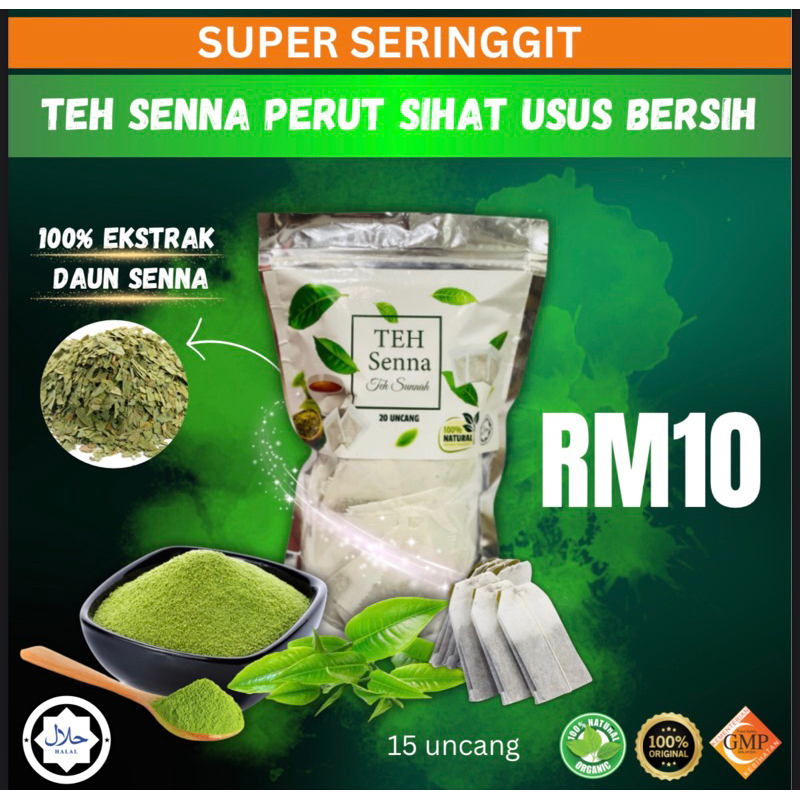 SUPER SERINGGIT (𝐑𝐄𝐀𝐃𝐘 𝐒𝐓𝐎𝐂𝐊)-Teh senna Original Teh sanna Original ...