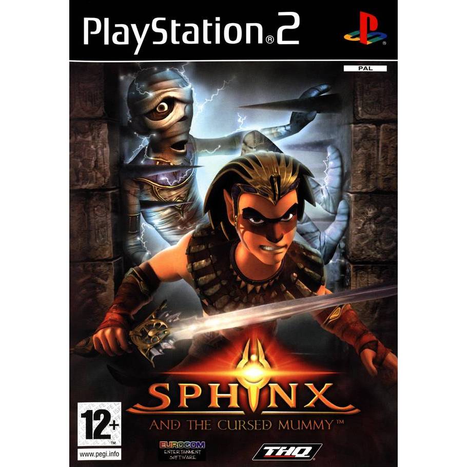 PS2 GAME DVD - Sphinx and the Cursed Mummy | Shopee Malaysia