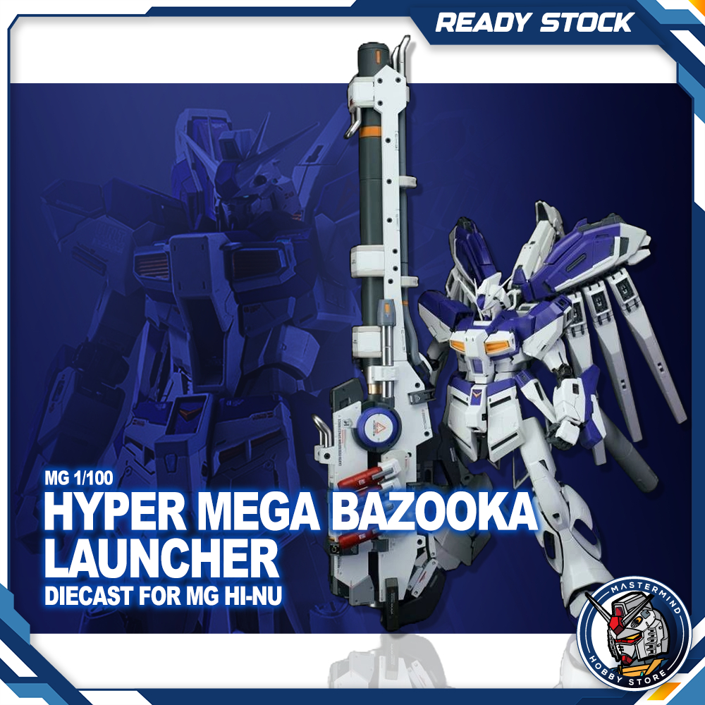 (Ready Stock) HN Model Hyper Mega Bazooka Launcher for MG 1/100 Hi Nu | Shopee Malaysia