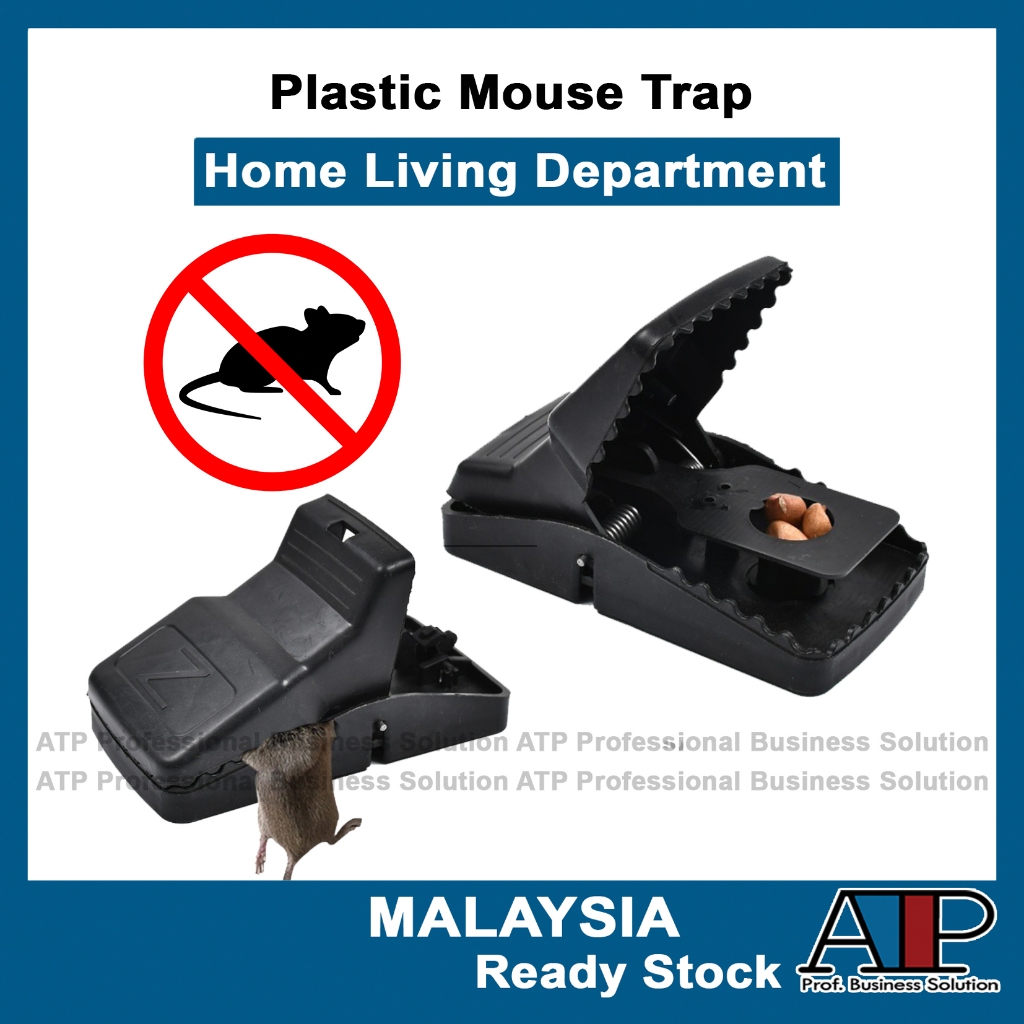 Repel🪤 Plastic Mouse Trap Reusable Mouse Trap Perangkap Tikus Rat Trap ...
