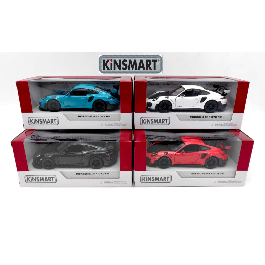 KINSMART 1:36 METAL DIE CAST PORSCHE 911 GT2 RS CAR MODEL COLLECTION ...