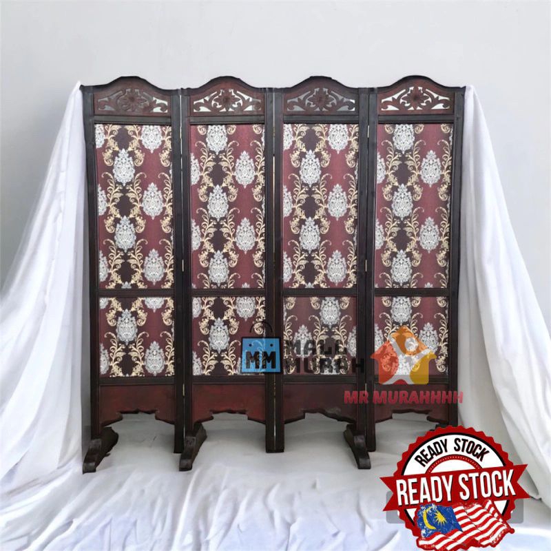 Original partition kayu pembahagi Ruang Kayu Original Wood Screen With ...