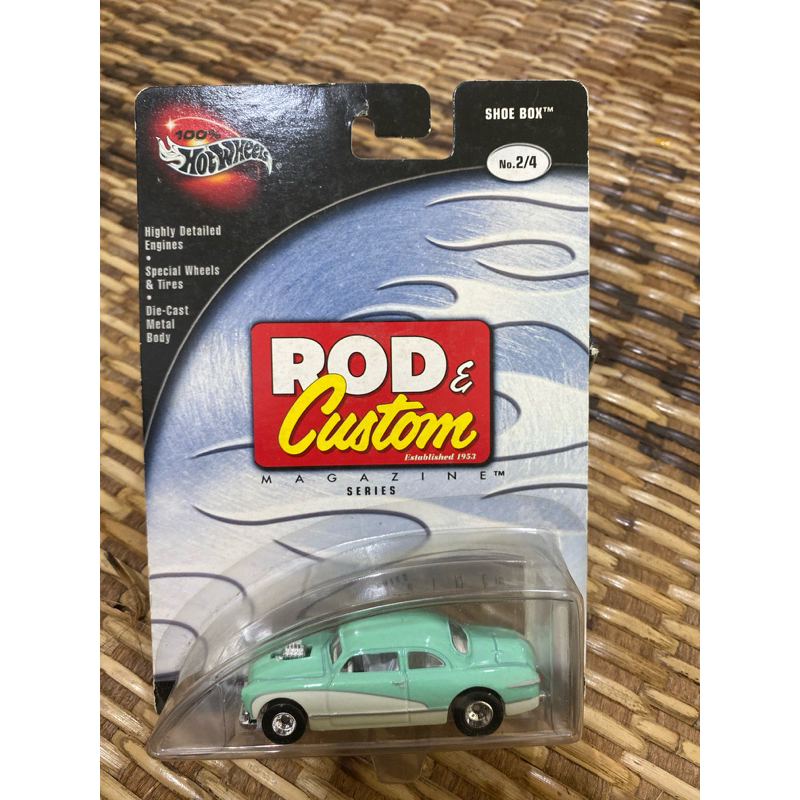 Hot Wheels Rod & Custom Shoe Box | Shopee Malaysia
