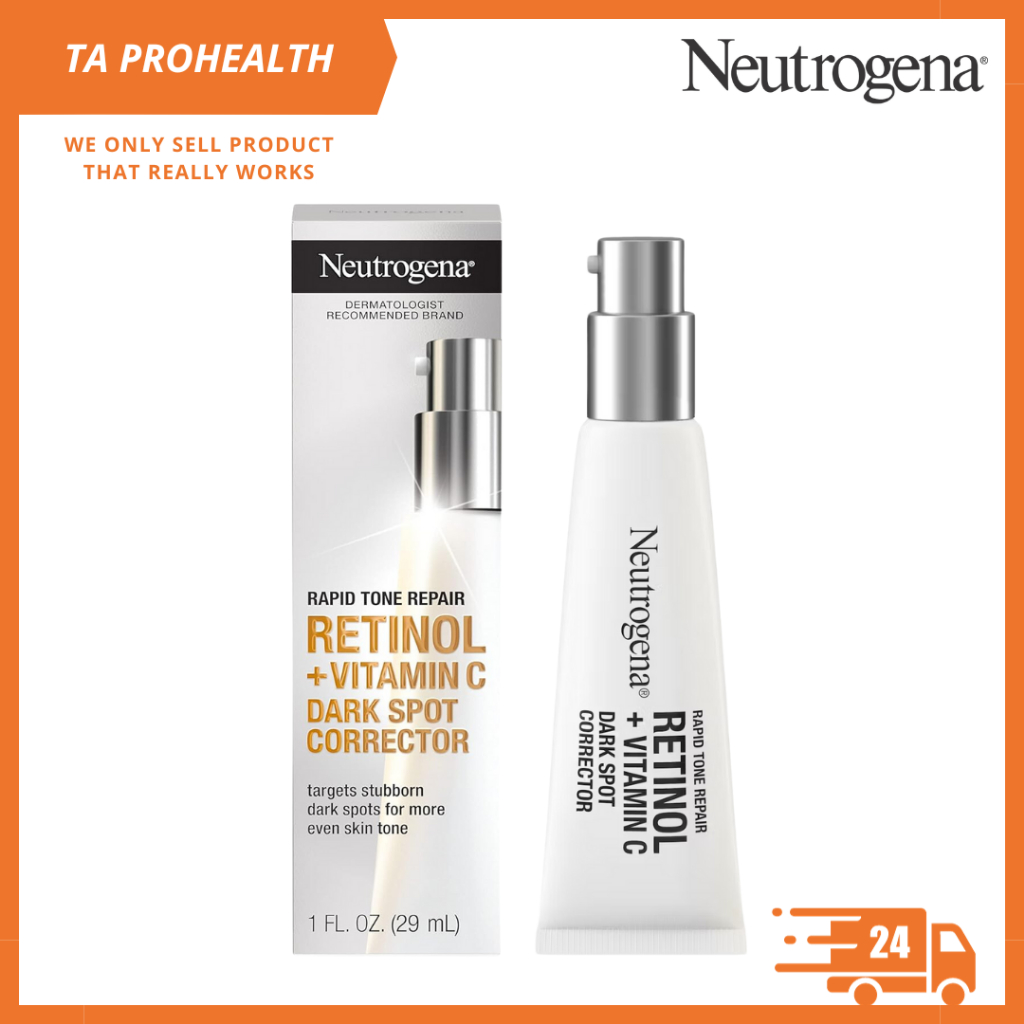 Neutrogena Rapid Tone Repair Retinol + Vitamin C Dark Spot Corrector ...