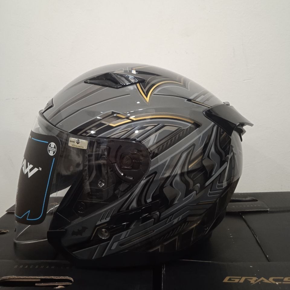 Helmet DC Gracshaw DC Gennex G535 DC Batman/Superman/Aquaman/Flash ...