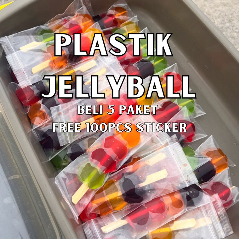 Plastik JELLY BALL (100+-)PCS dan Sticker | Shopee Malaysia